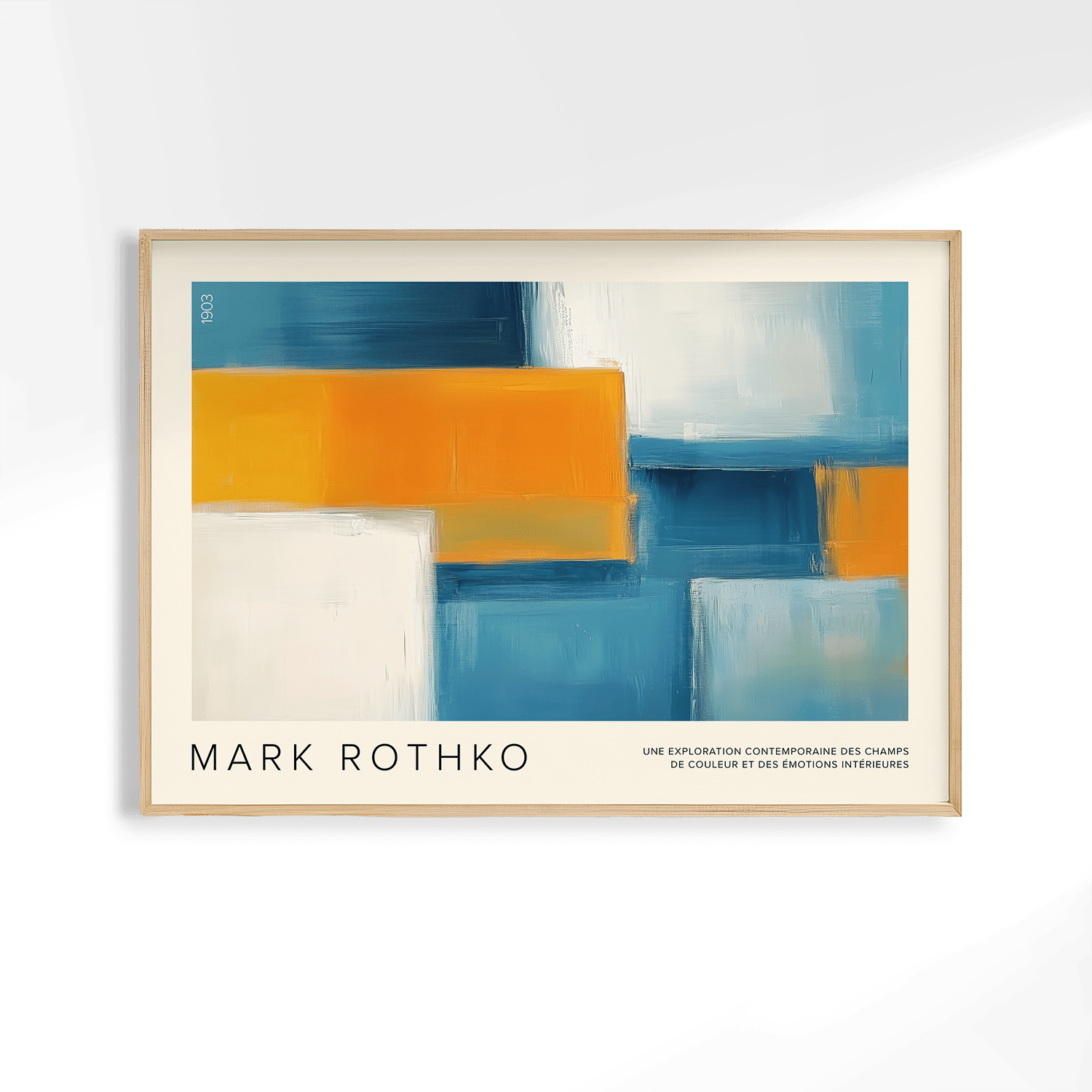 Bold Rothko Art | Rothko-Inspired Colour Field Art – Laboo Studio