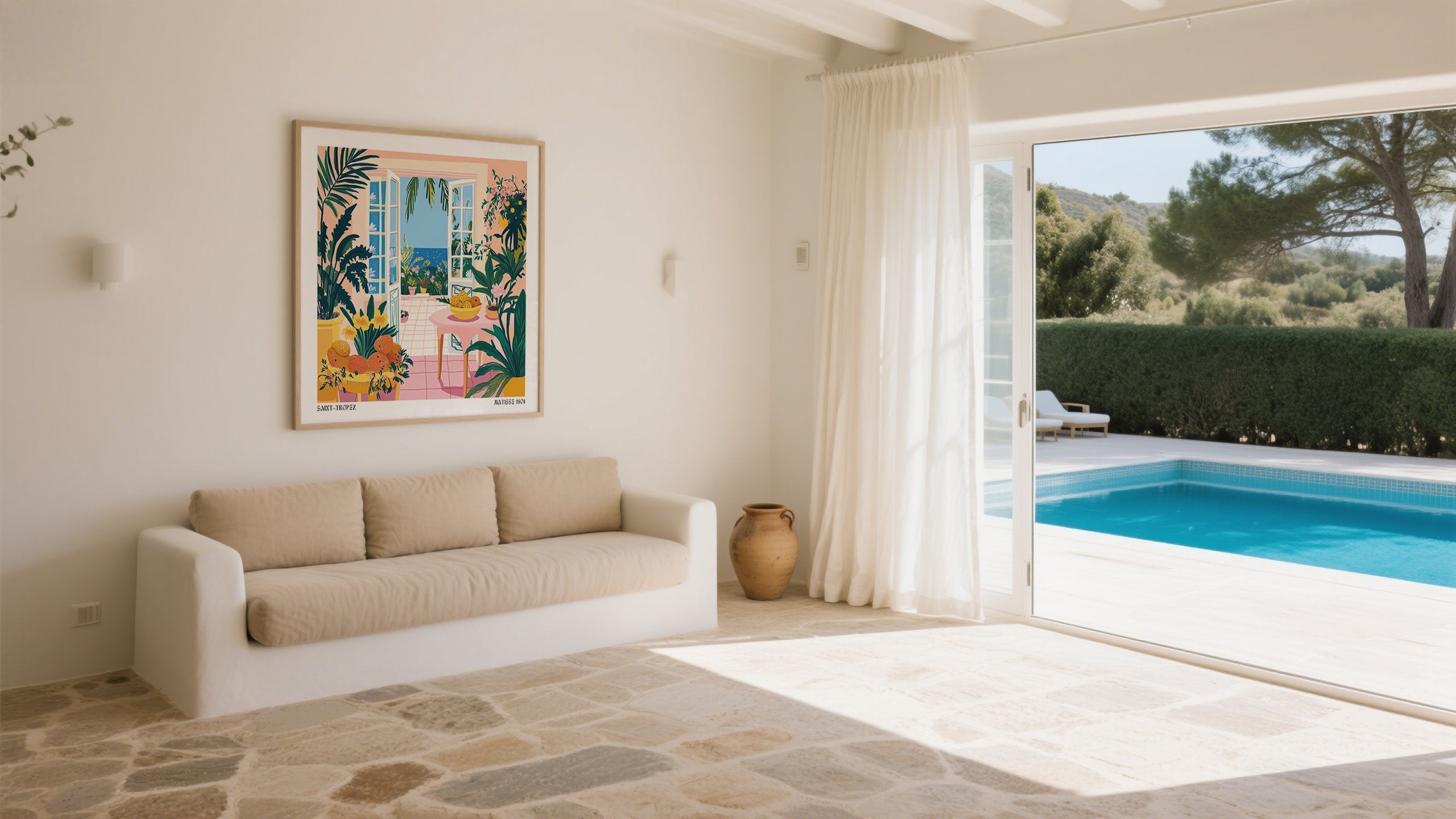 Tropical Poster Art Prints for Warm, Relaxed Spaces