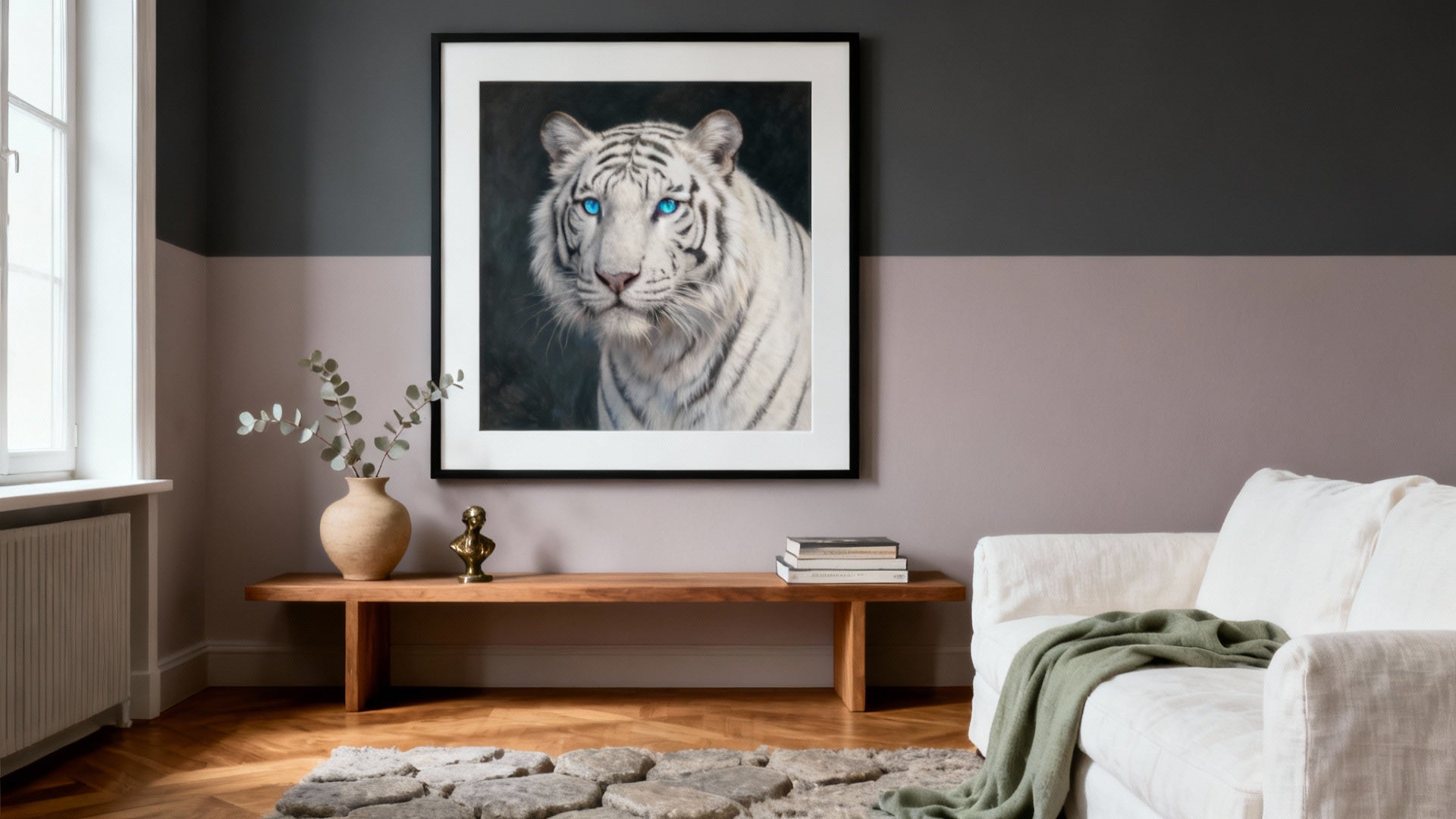 White Tiger Artwork | Stunning Prints & Majestic Tiger Art