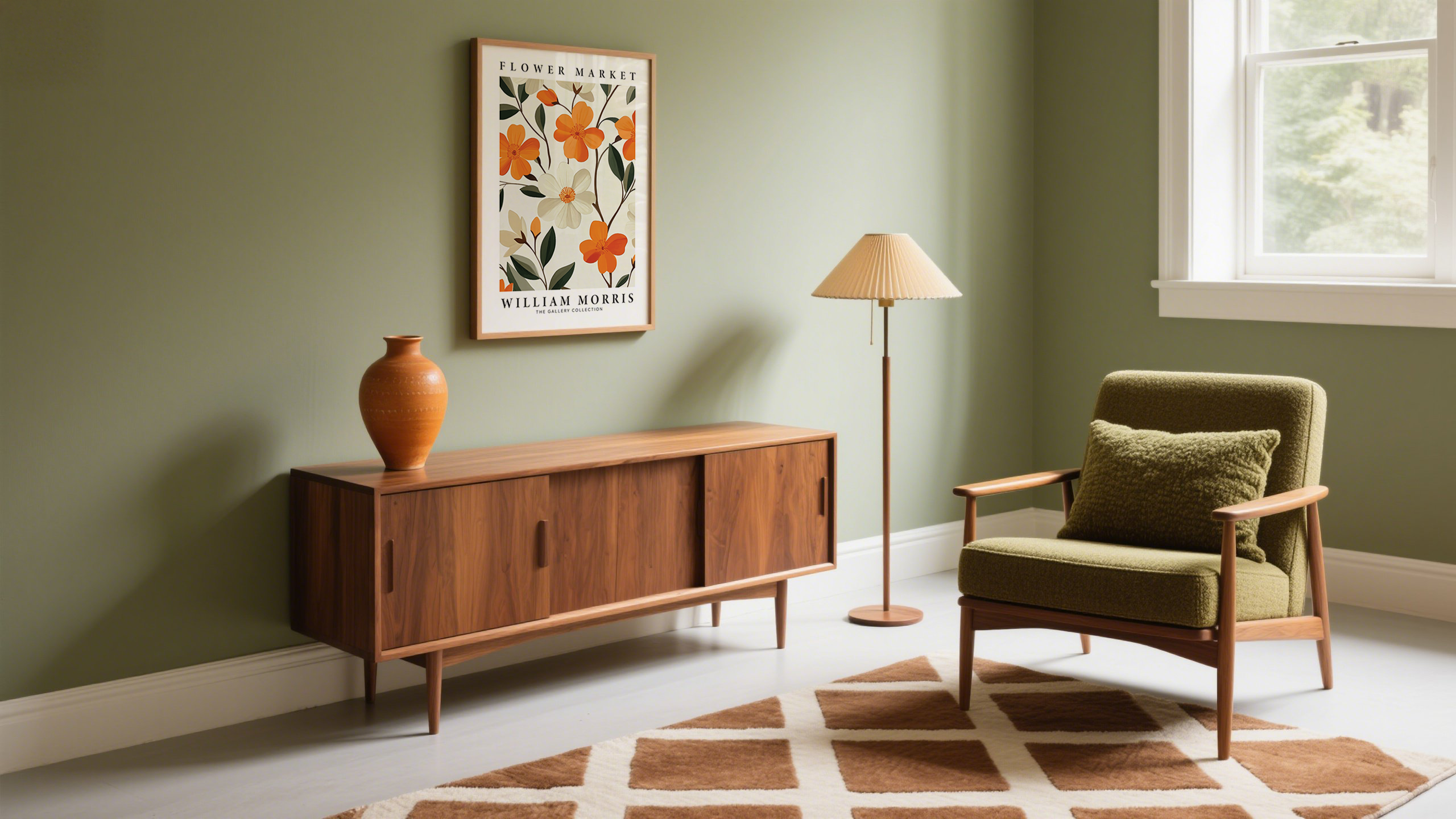 William Morris Poppy | Wallpaper Prints and Legacy