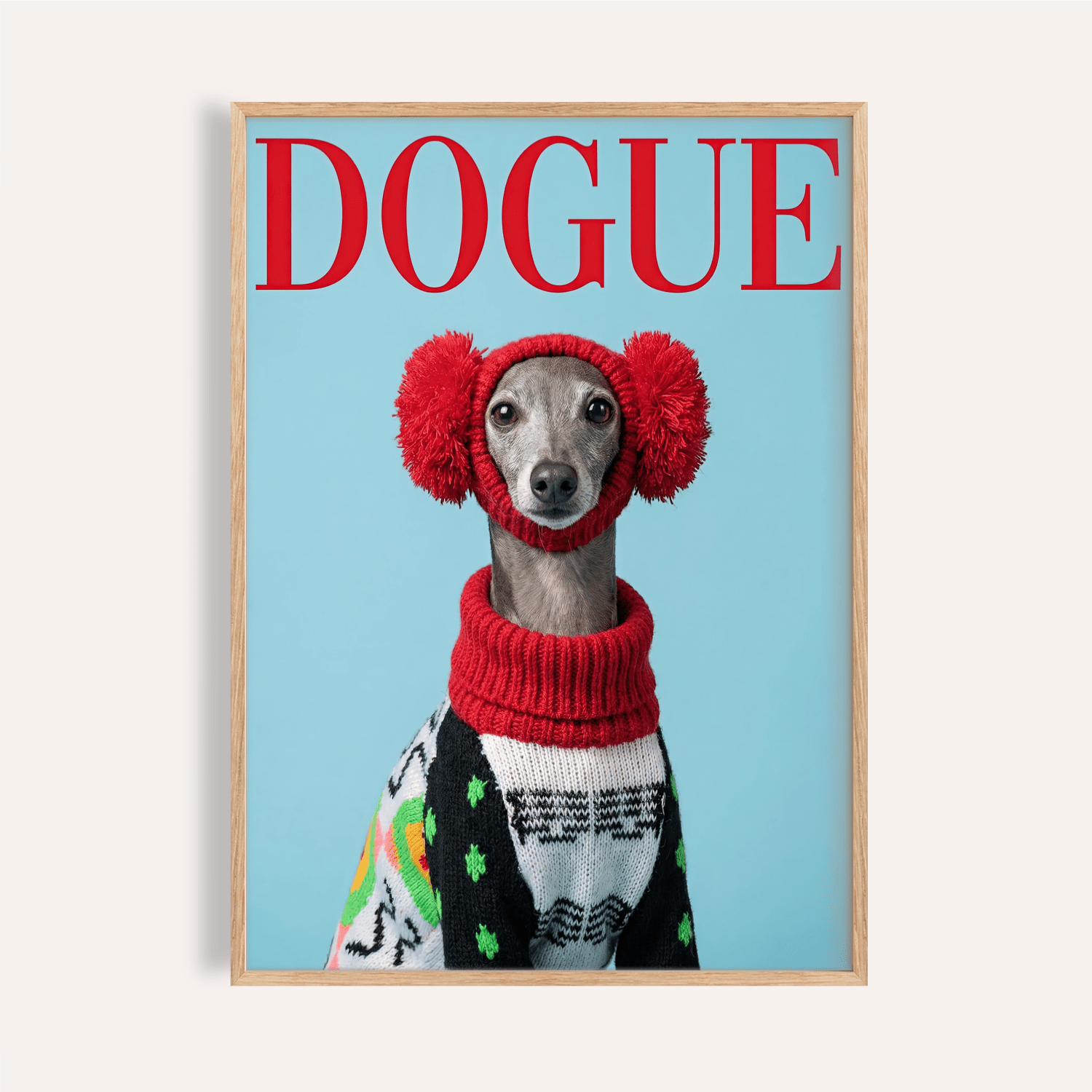 Italian Greyhound Wall Art for Modern Interiors